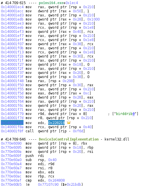Analysis of the Uroburos malware with esReven