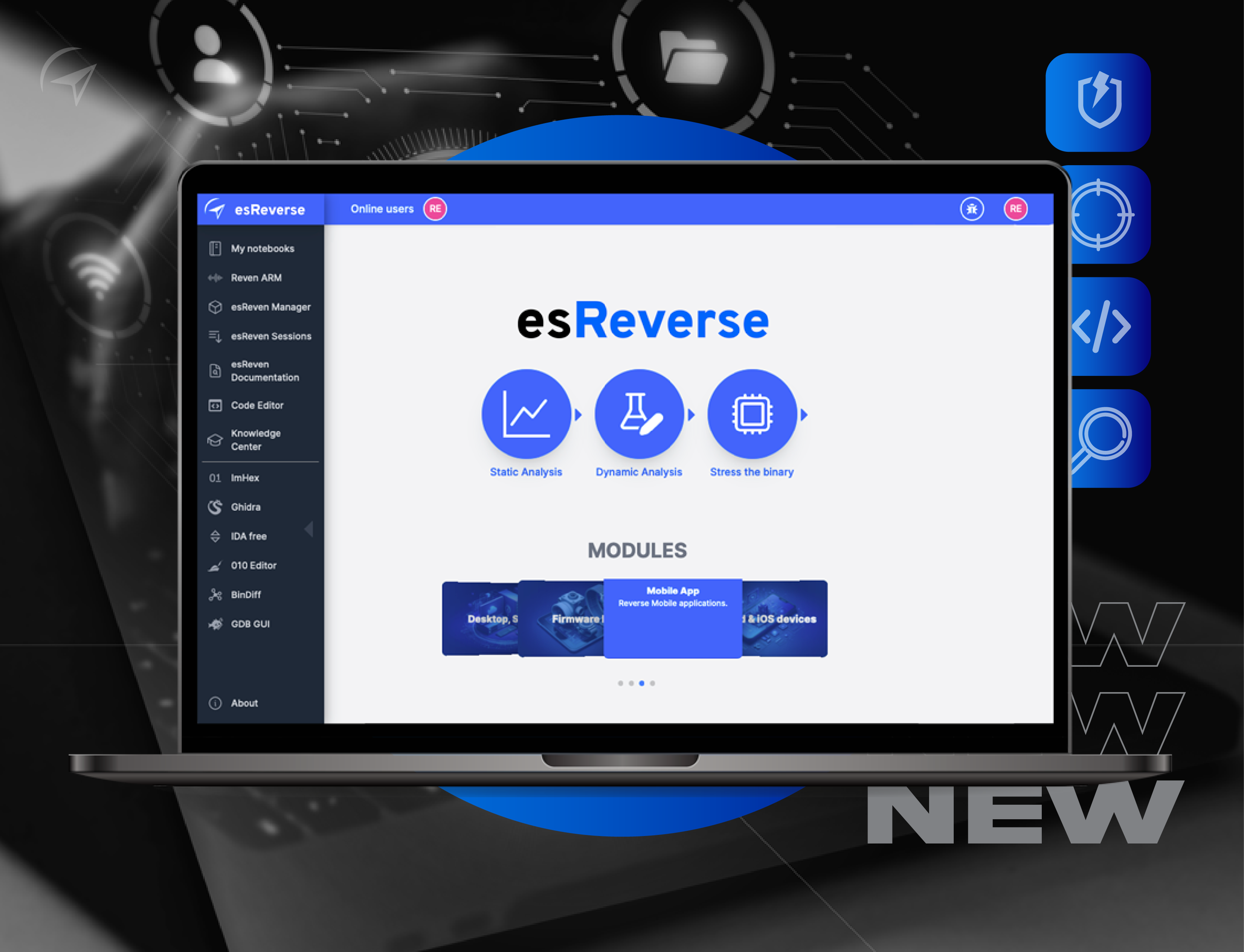 esReverse 2024.01 — for Binary Security Analysis